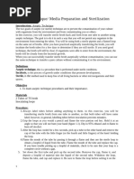 Inoculation Techniques for Tube Media | PDF | Growth Medium | Microbiology