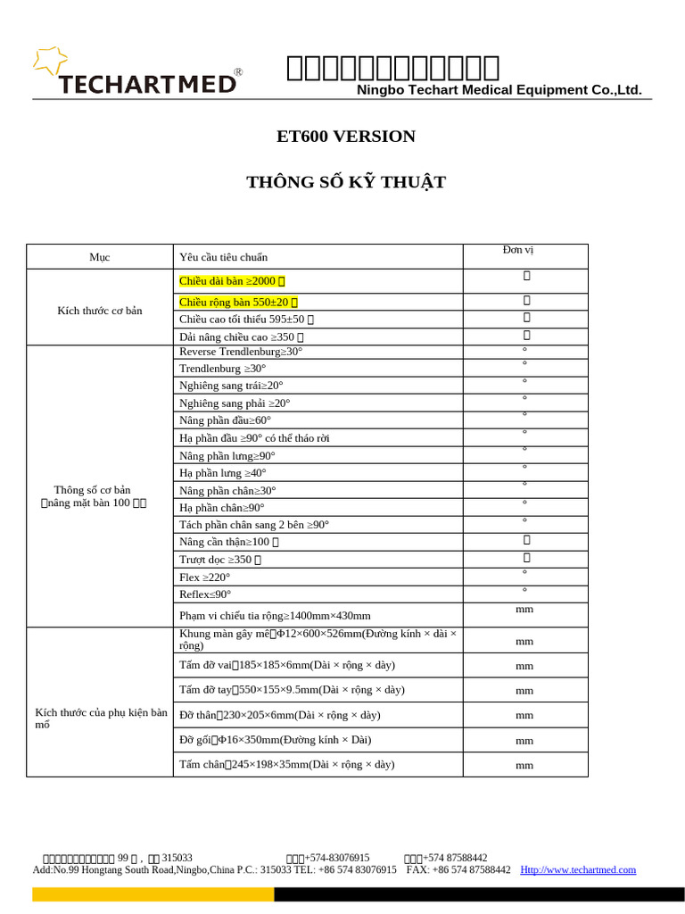 Et600 Version 2 Data Sheet_tv | PDF