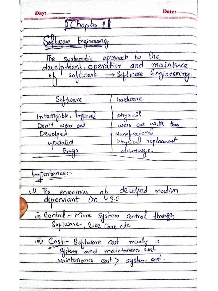Software Notes | PDF