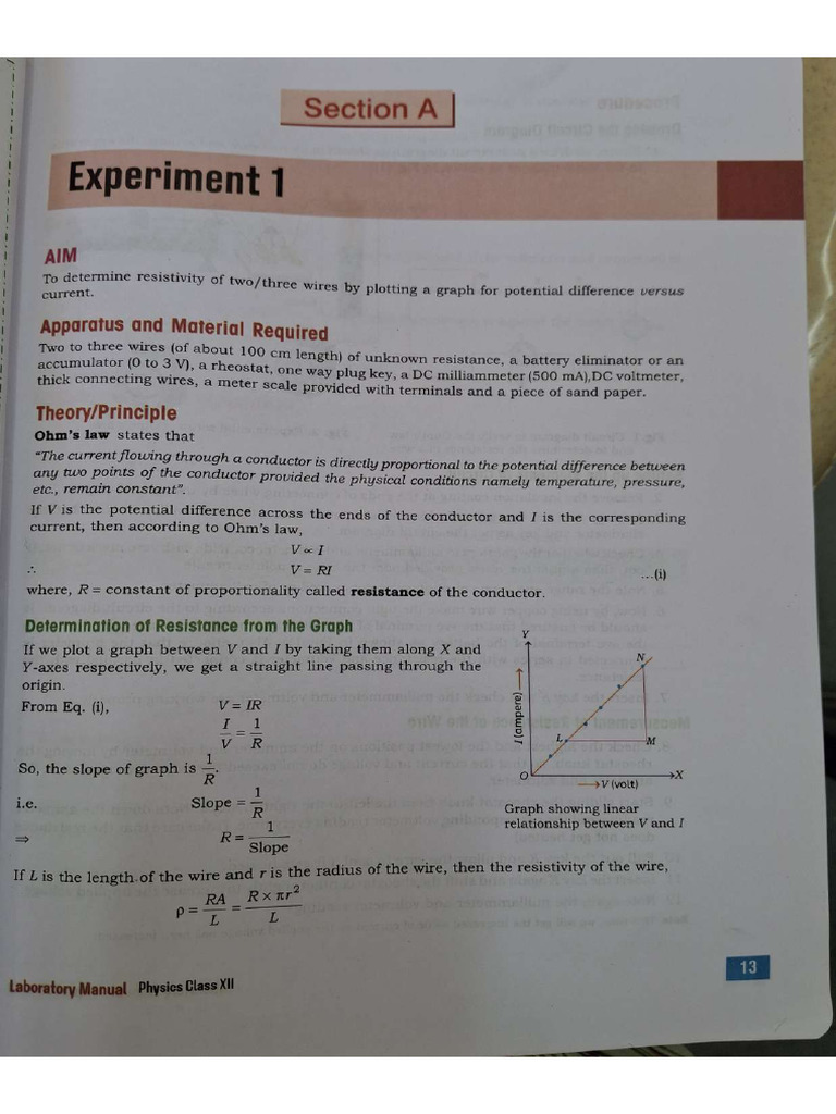 Experiment 1 | PDF