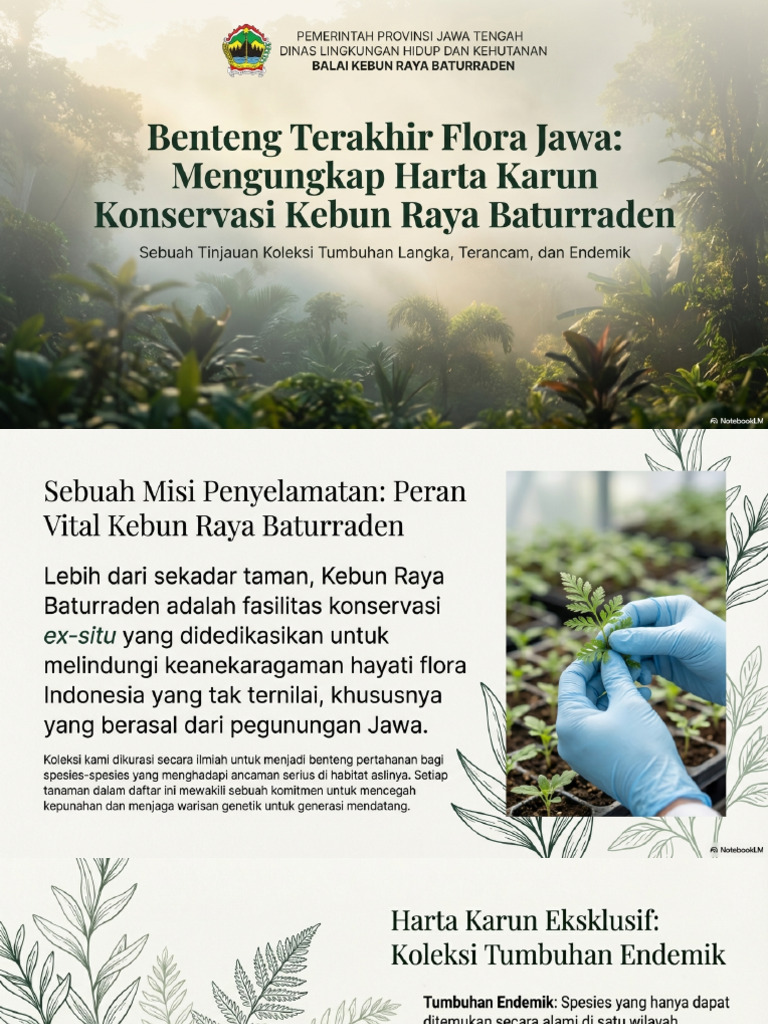 Benteng Terakhir Flora Jawa | PDF