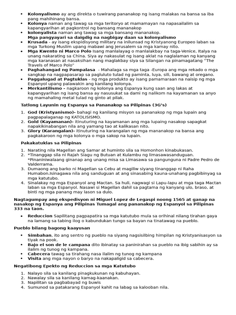 AP Reviewer Quarter 2 | PDF