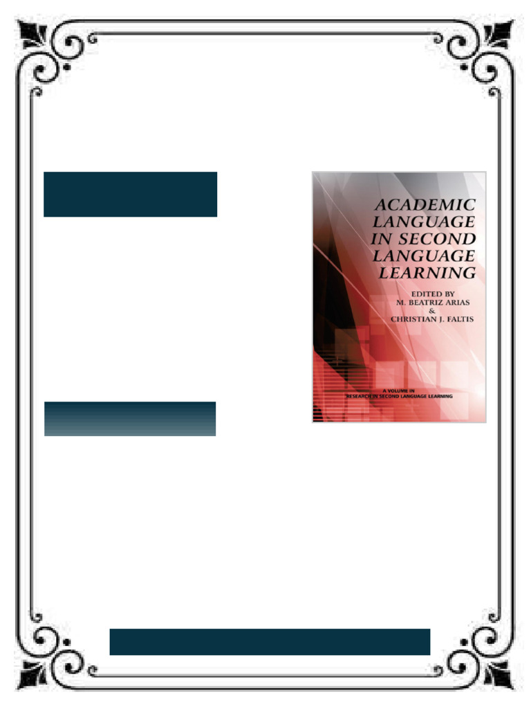 Academic Language in Second Language Learning 1st Edition M. Beatriz Arias ebook collectors ...