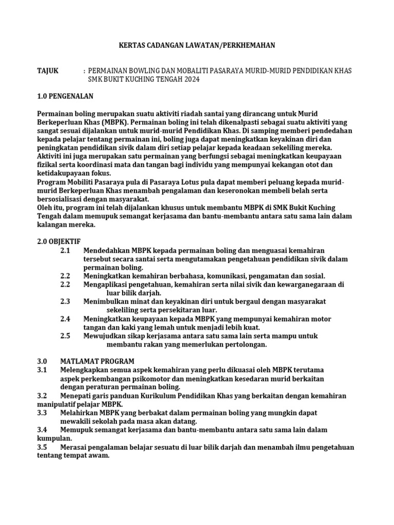 Kertas Cadangan Sign | PDF