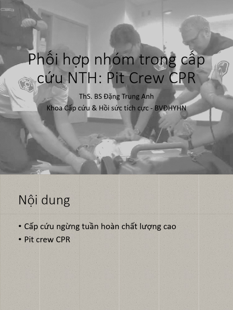 Pit Crew CPR | PDF