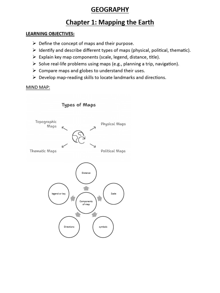 Chapter 1 Mapping the Earth | PDF | Map | Earth