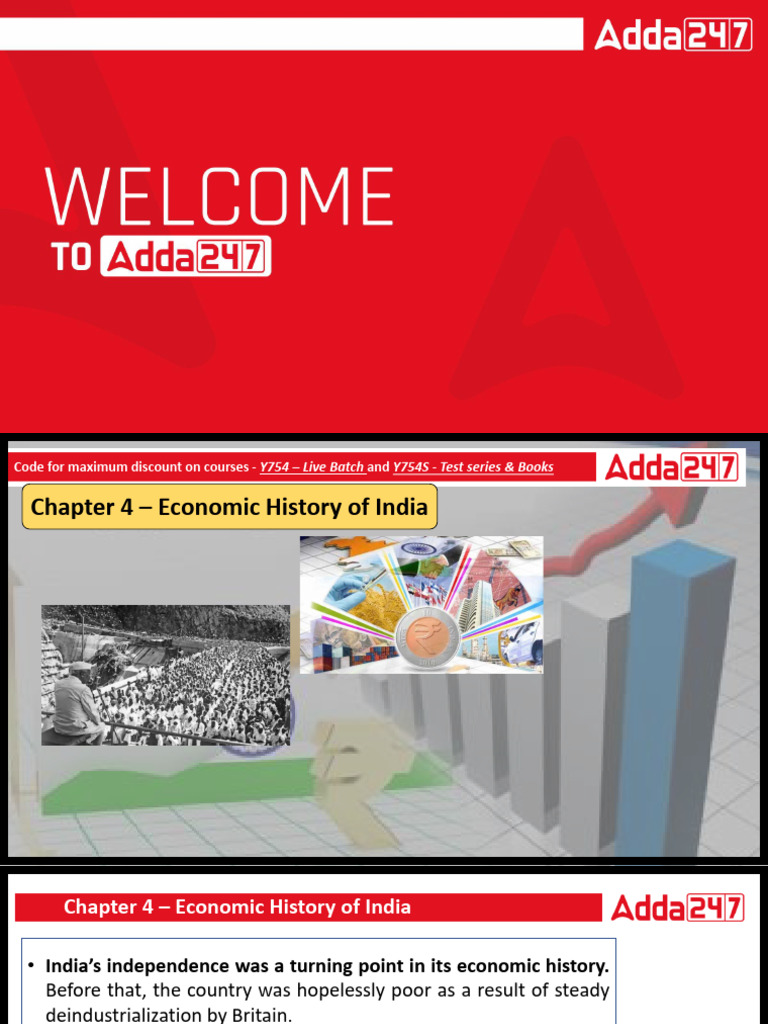 Economic History 1st | PDF | Economy Of India | Economies