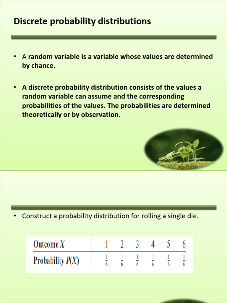 Discrete Probability Distributions Explained | PDF