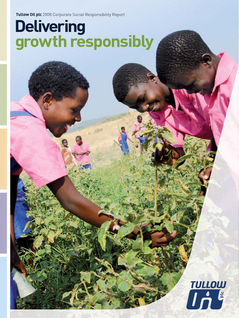 Tullow Oil 2008 CSR Report Summary | PDF | Corporate Social ...