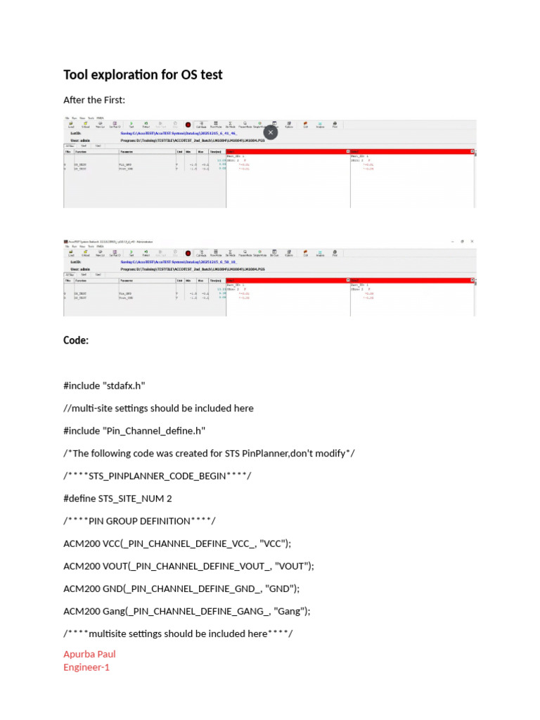 OS Test Tool Exploration Guide | PDF | Electronics | Object Oriented ...