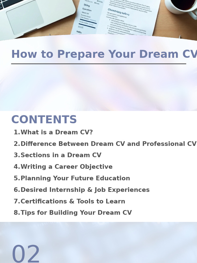 How to Prepare Your Dream CV | PDF