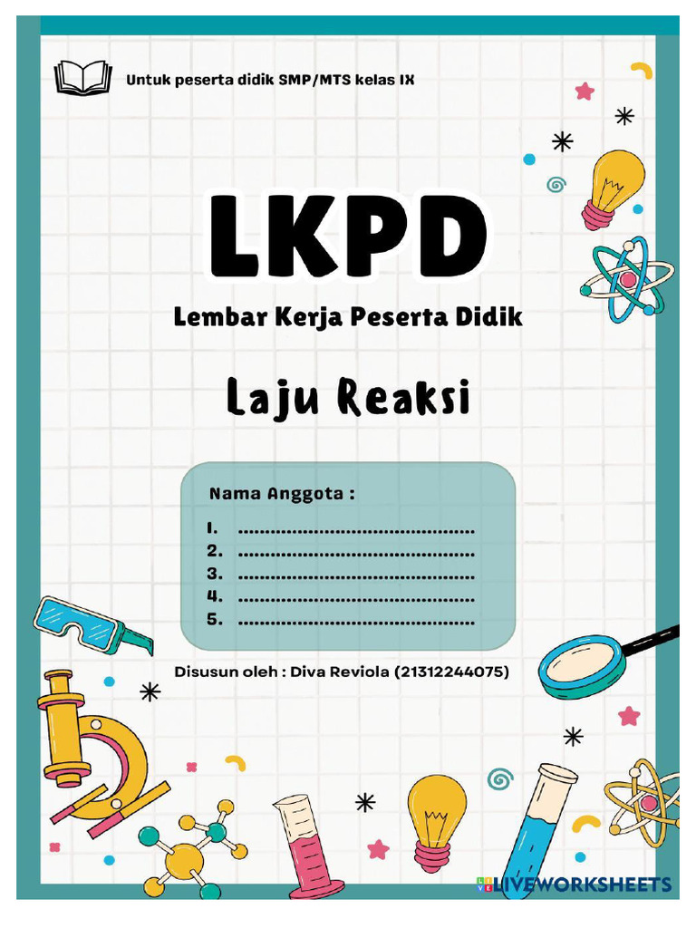 lkpd laju reaksi | PDF