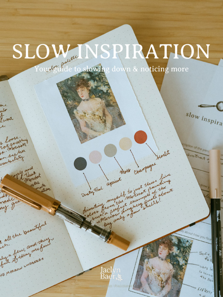 Slow Inspiration: A Creative Guide | PDF
