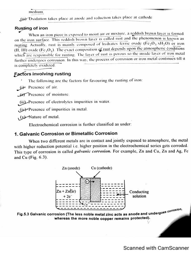 Types of Corrosion | PDF