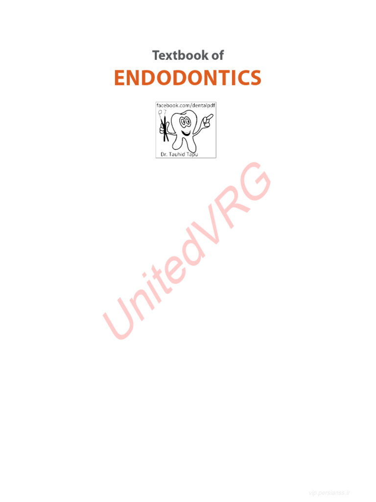 Textbook of Endodontics | PDF | Medical Specialties | Dentistry Branches