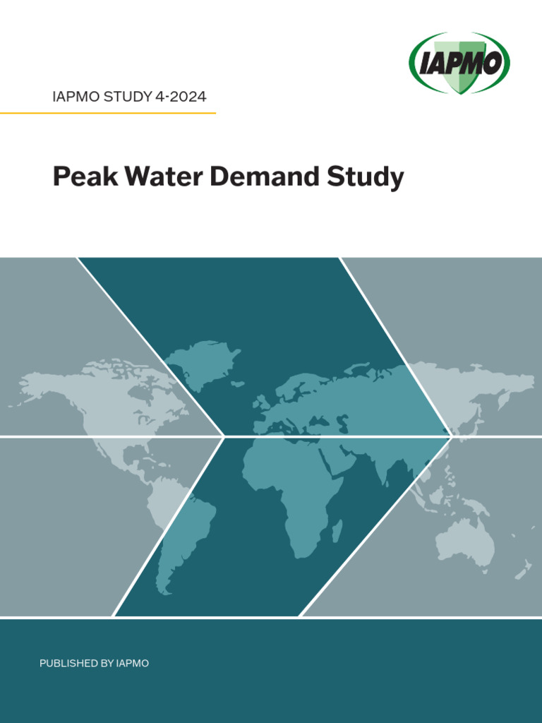 Peak Water Demand Study 2024 | PDF | Shower | Plumbing