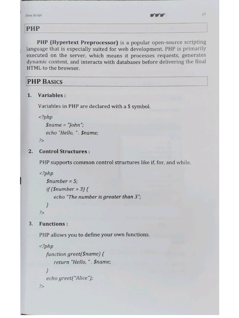 Web Programming PHP | PDF