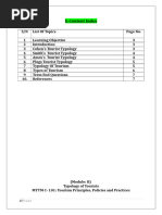 Tourist Classifications: Cohen & Plog | PDF | Tourism