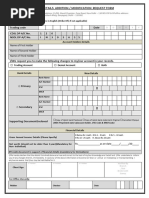 HDFC Passbook Request Form Template | PDF | Banks | Passbook