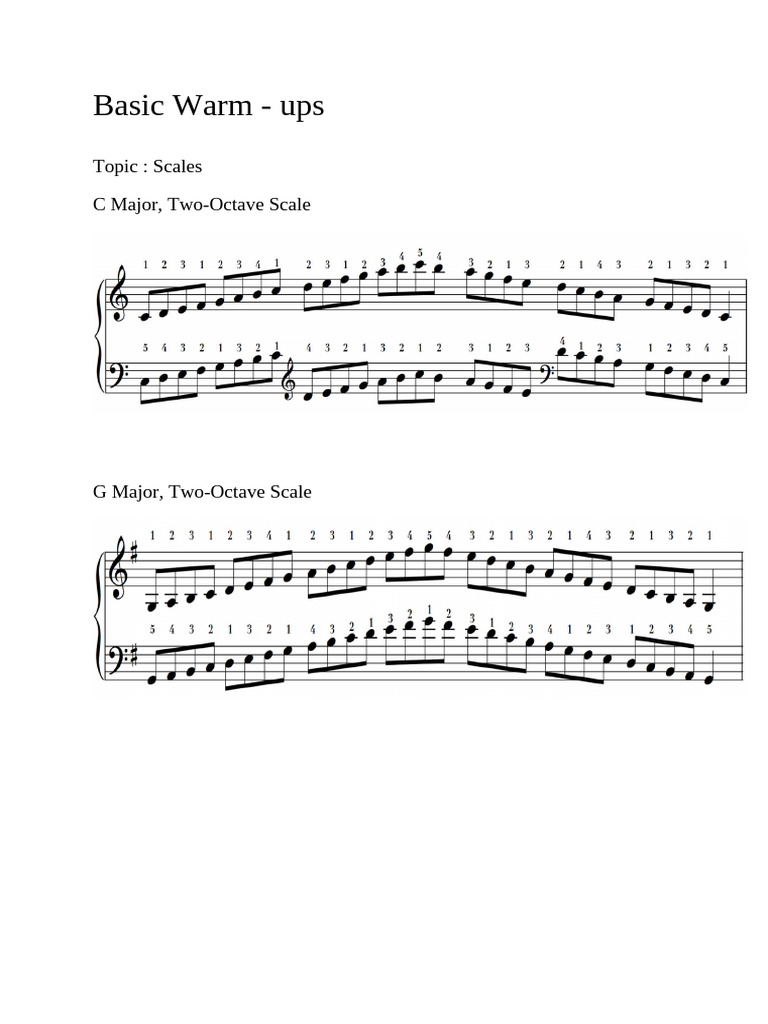 Basic Warm | PDF