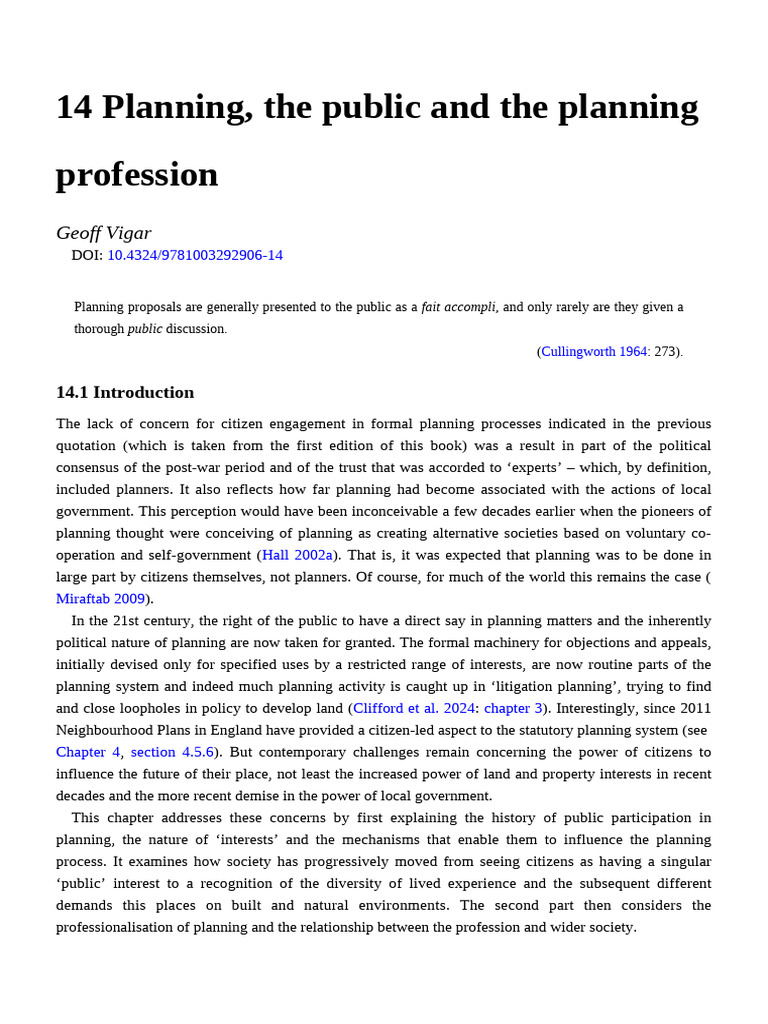 Context - 14 - Planning - The - Public - and - The - Planning ...