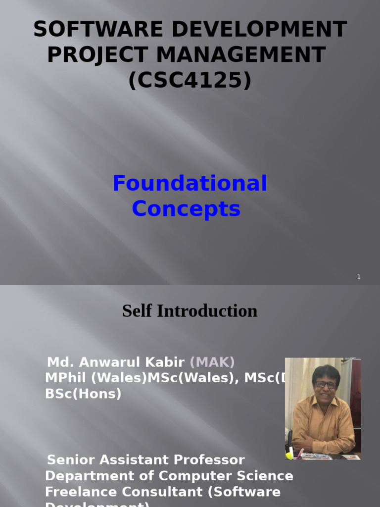 Software Project Management Overview | PDF | Project Management | Software