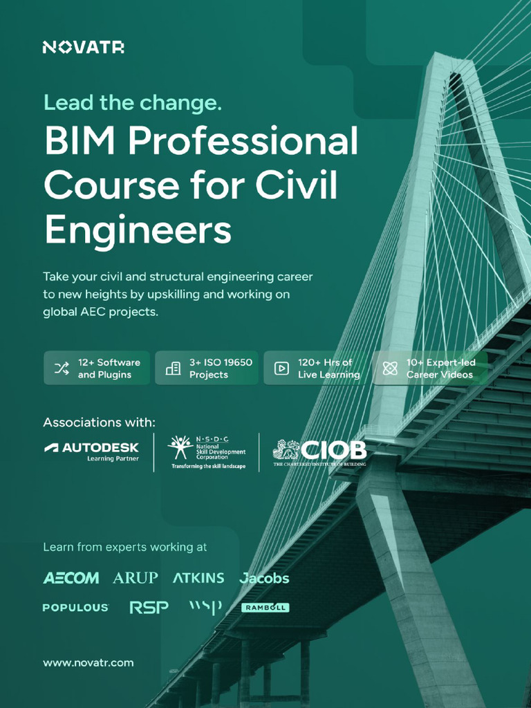 Bim For Civil Engineers Course Structure | PDF