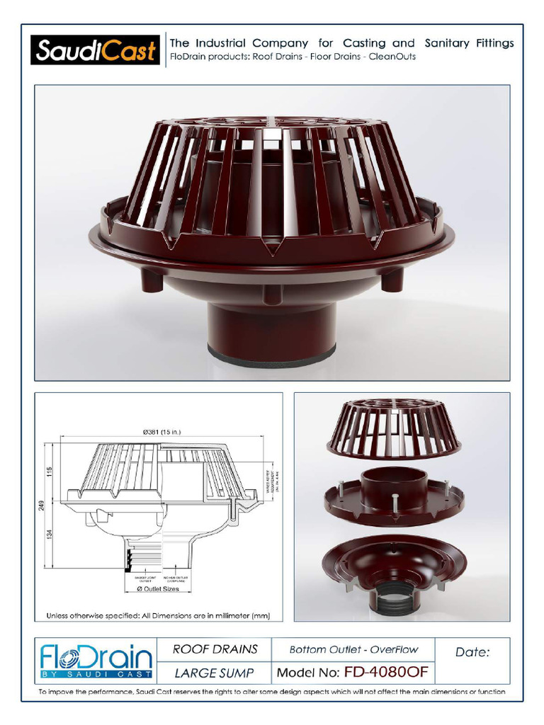 FD 4080OF Drawing 1 | PDF