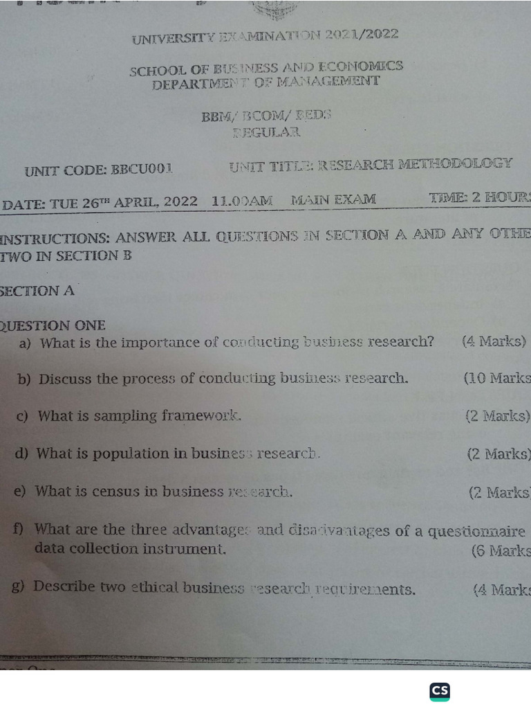 Research Methodology | PDF