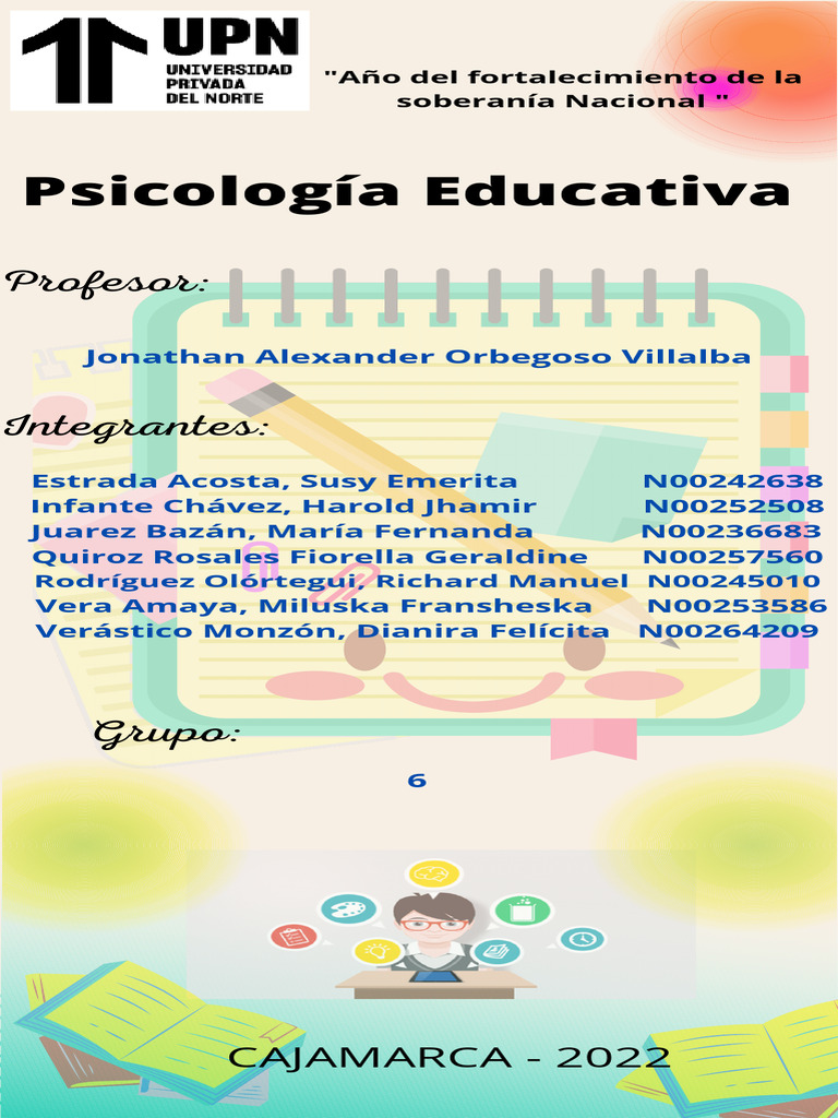 Aportes a La Psicología Educativa | PDF | Teoría del aprendizaje ...