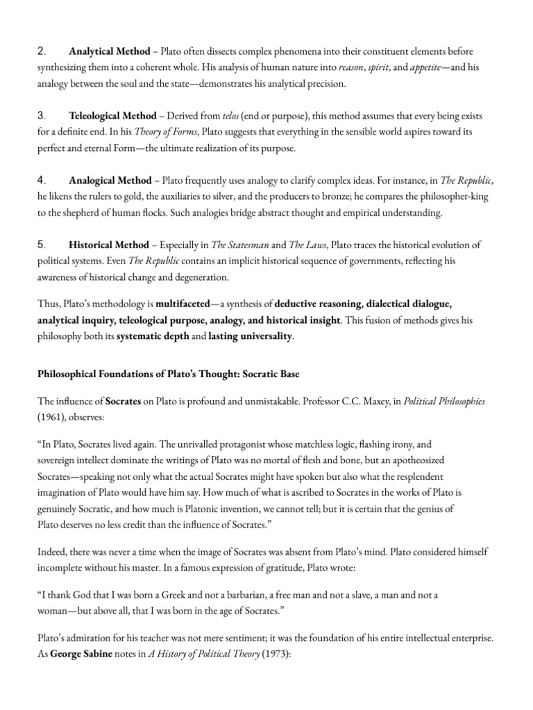 Plato | PDF | Plato | Socrates