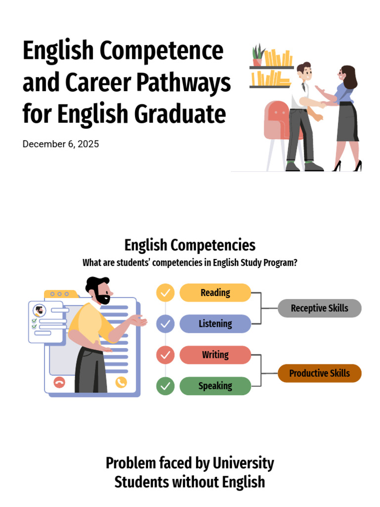 English Competence & Career Pathways | PDF