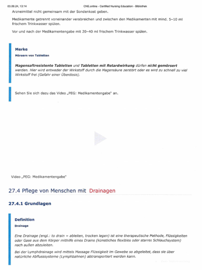 Drainagen I Care | PDF