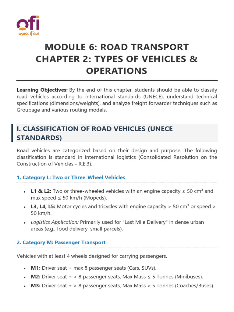 E-Learning Chapter 2 | PDF | Cargo | Truck