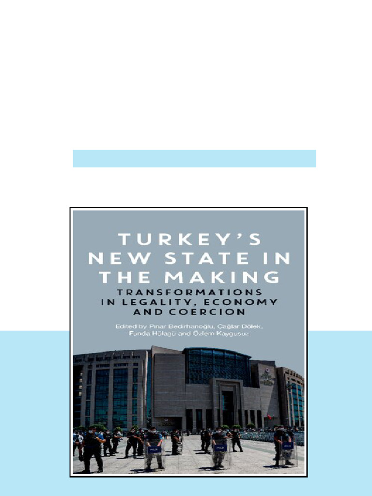 Turkeys New State In The Making Transformations In Legality Economy And ...