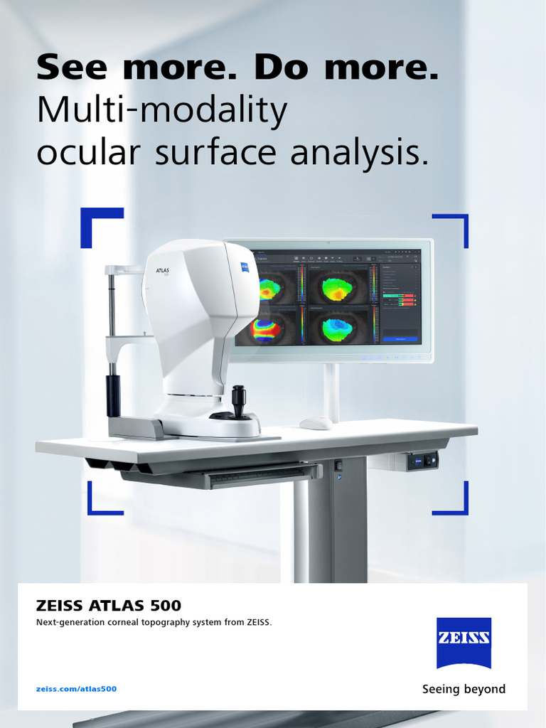 ZEISS ATLAS500 Brochure | PDF | Cornea | Contact Lens