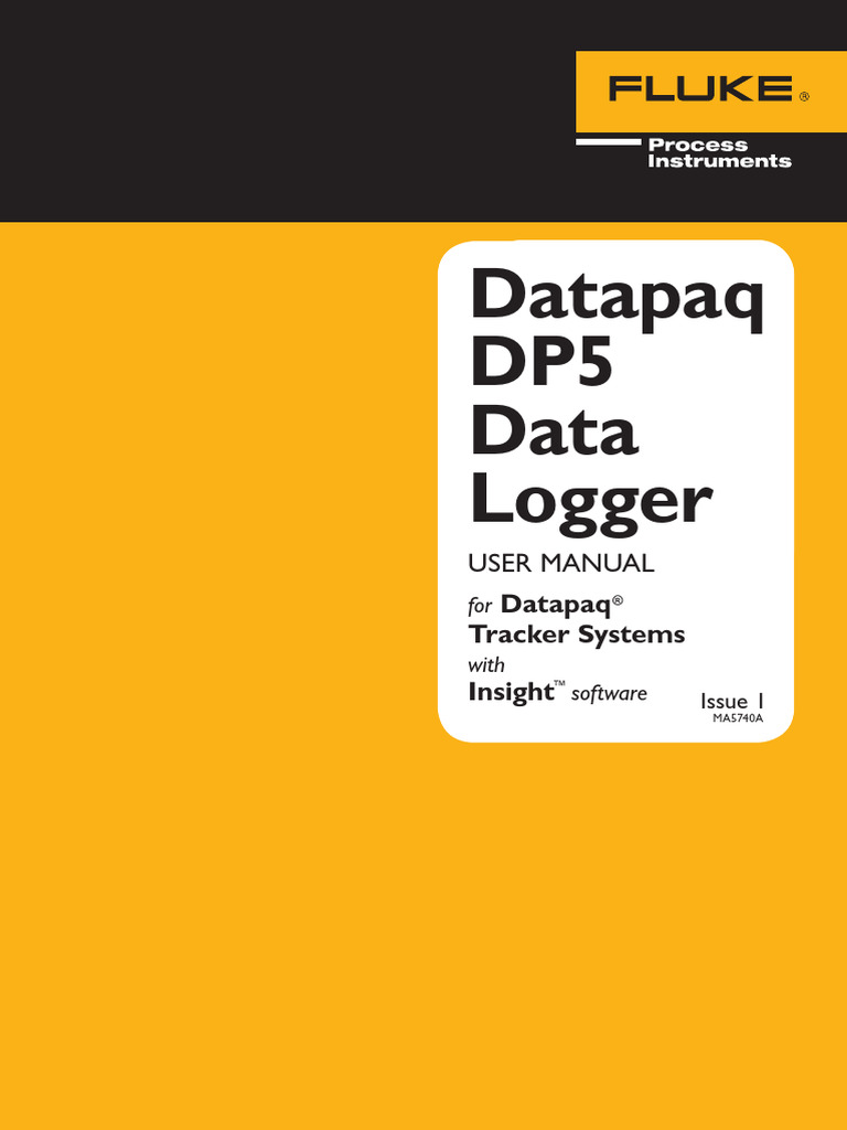 Datapaq DP5 Data Logger User Manual | PDF | Electromagnetic ...