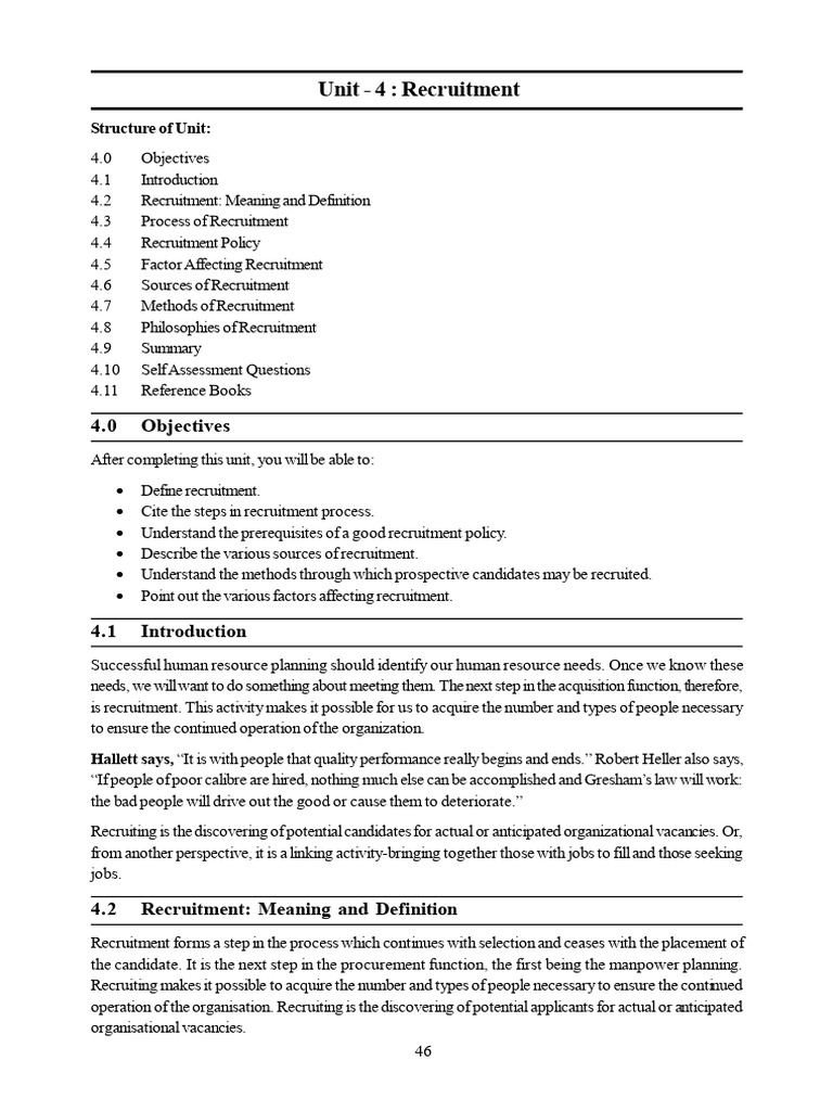 Recruitment Process and Strategies Guide | PDF | Recruitment | Employment