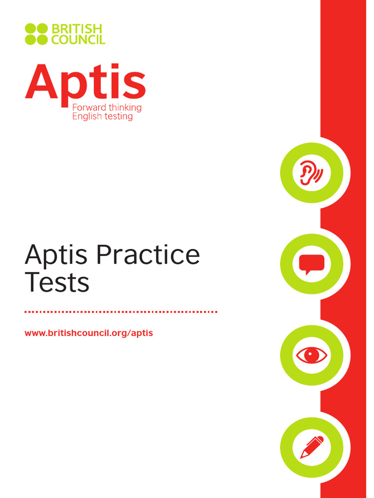 Aptis Practice Test | PDF | Occupational Stress | Reading Comprehension