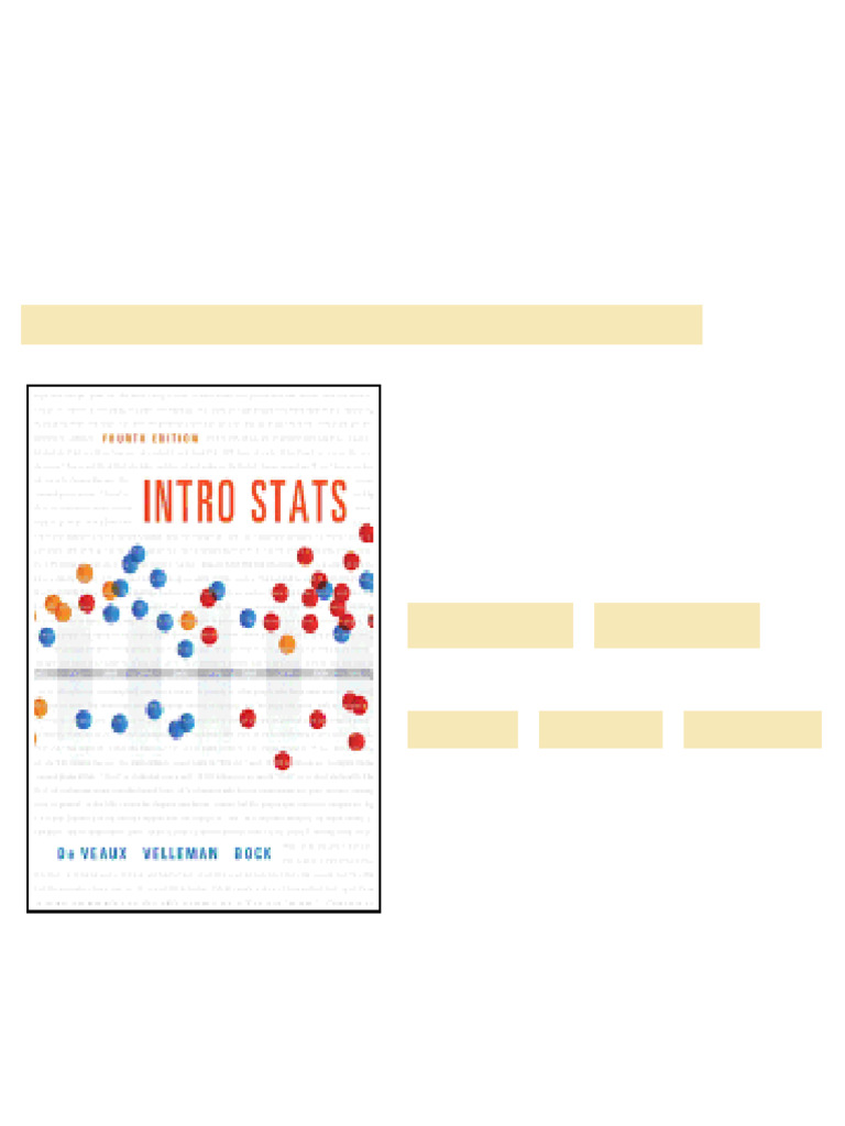 Solutions Manual to accompany Intro Stats 4th by Richard D. De Veaux ...