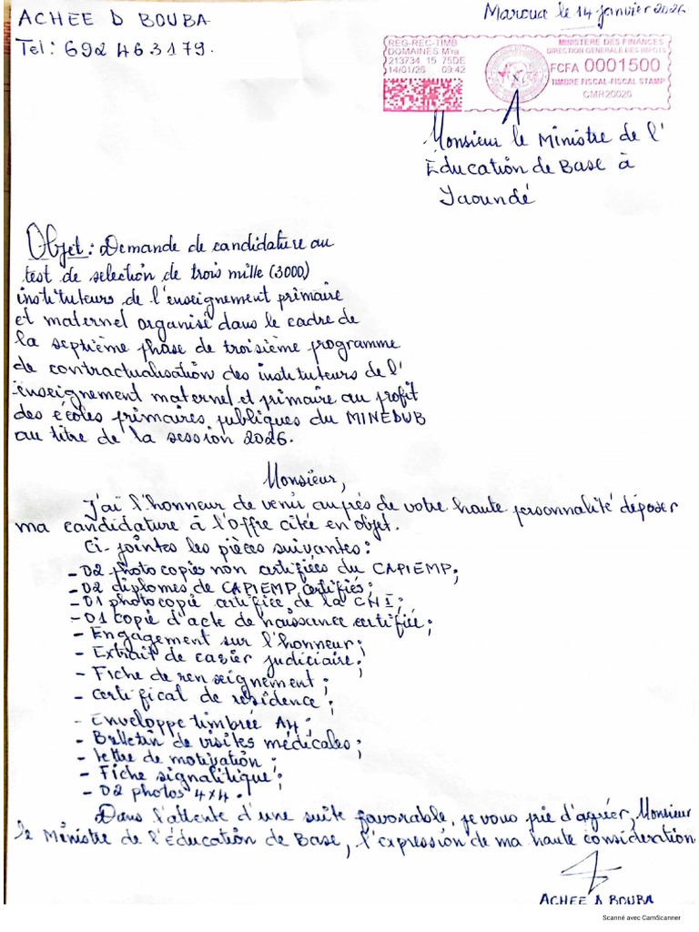Dossier ACHEE | PDF