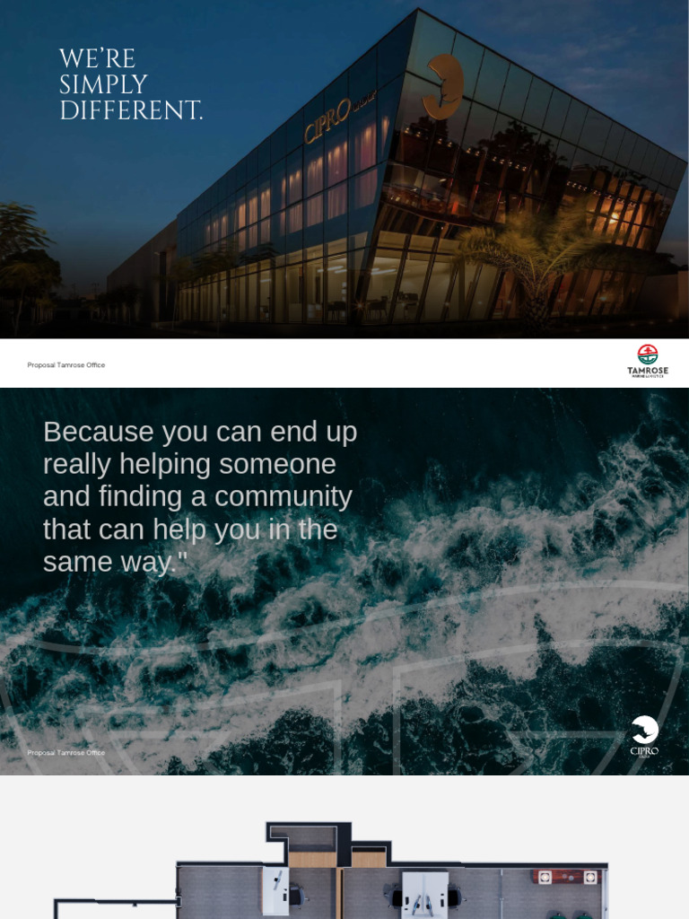 Presentation Tamrose Modern Office | PDF