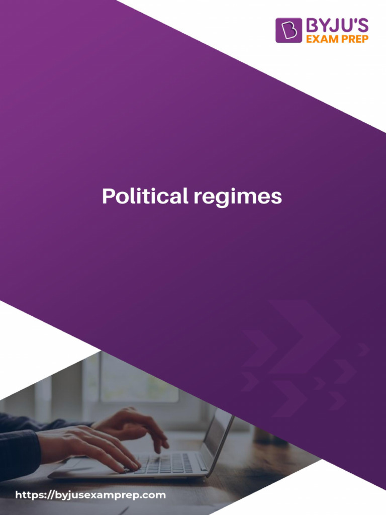 2. Poltiical Regimes | PDF | Governance | Group Decision Making