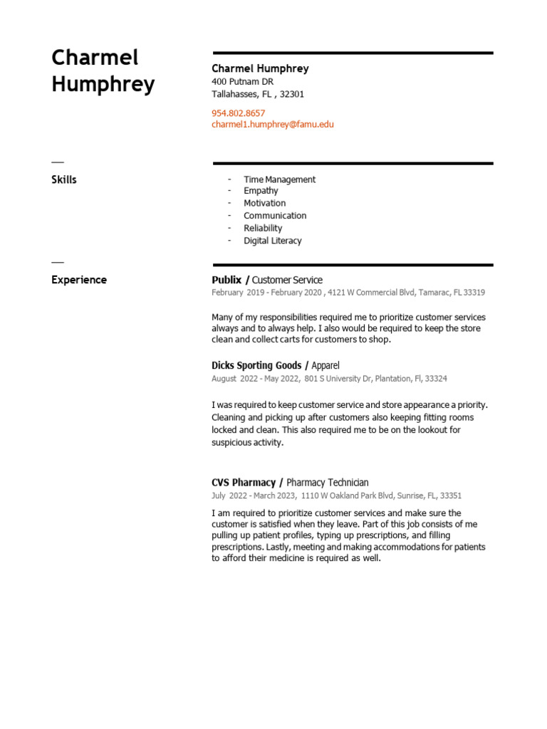 Resume 2024 Updated | PDF