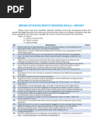 Brown Executive Function/Attention Scales | PDF | Attention Deficit ...