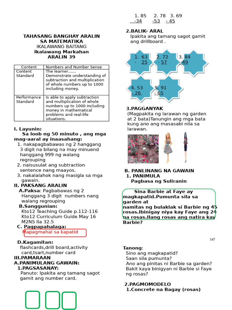 Q2-MATH 2 LESSON 40 | PDF
