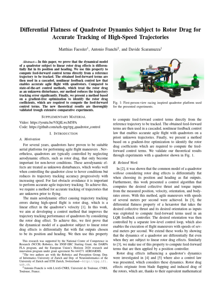 Fa Essler 2018 | PDF | Quadcopter | Torque