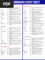 Kali Linux Commands Cheat Sheet | PDF | Zip (File Format) | Computer File