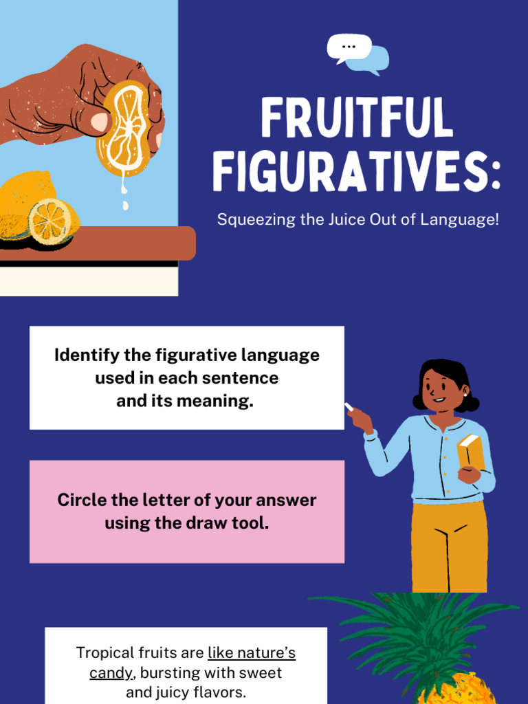 Figurative Language Quiz Presentation | PDF