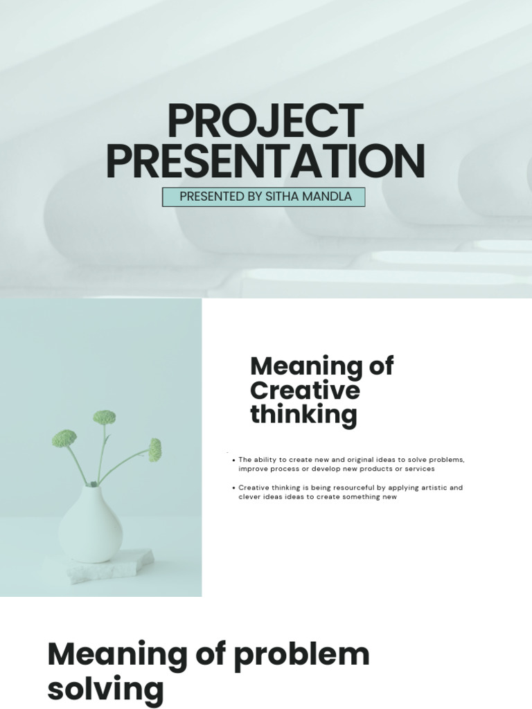 Blue Minimalist Project Presentation.pdf | PDF